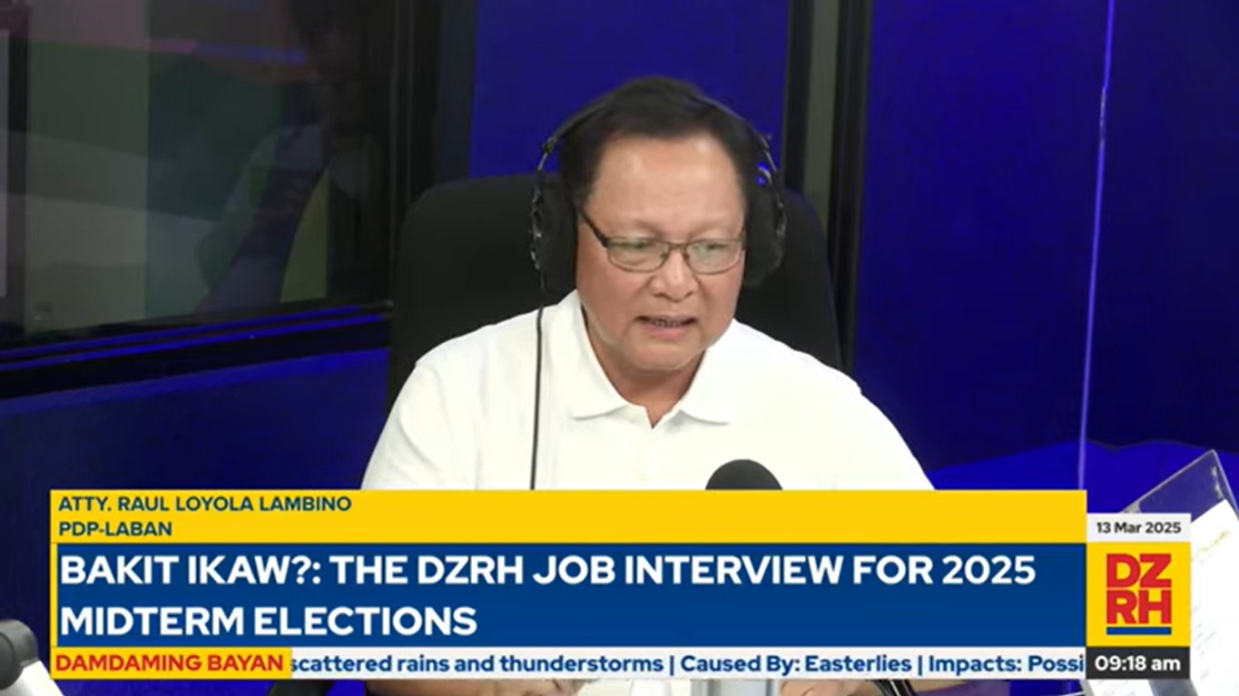 #BakitIkaw: Atty. Raul Lambino vows to boost various sectors, stay true to Filipinos